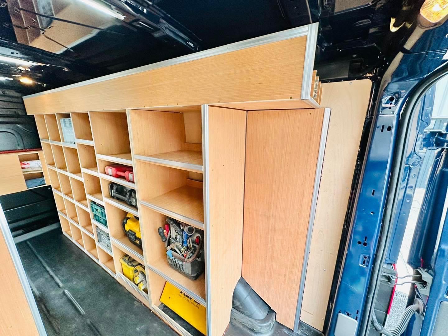 Custom Ply Lining & Storage Solutions To Fit Your Van - Van Fit Solutions