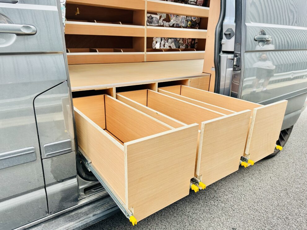 Custom Ply Lining & Storage Solutions To Fit Your Van - Van Fit Solutions