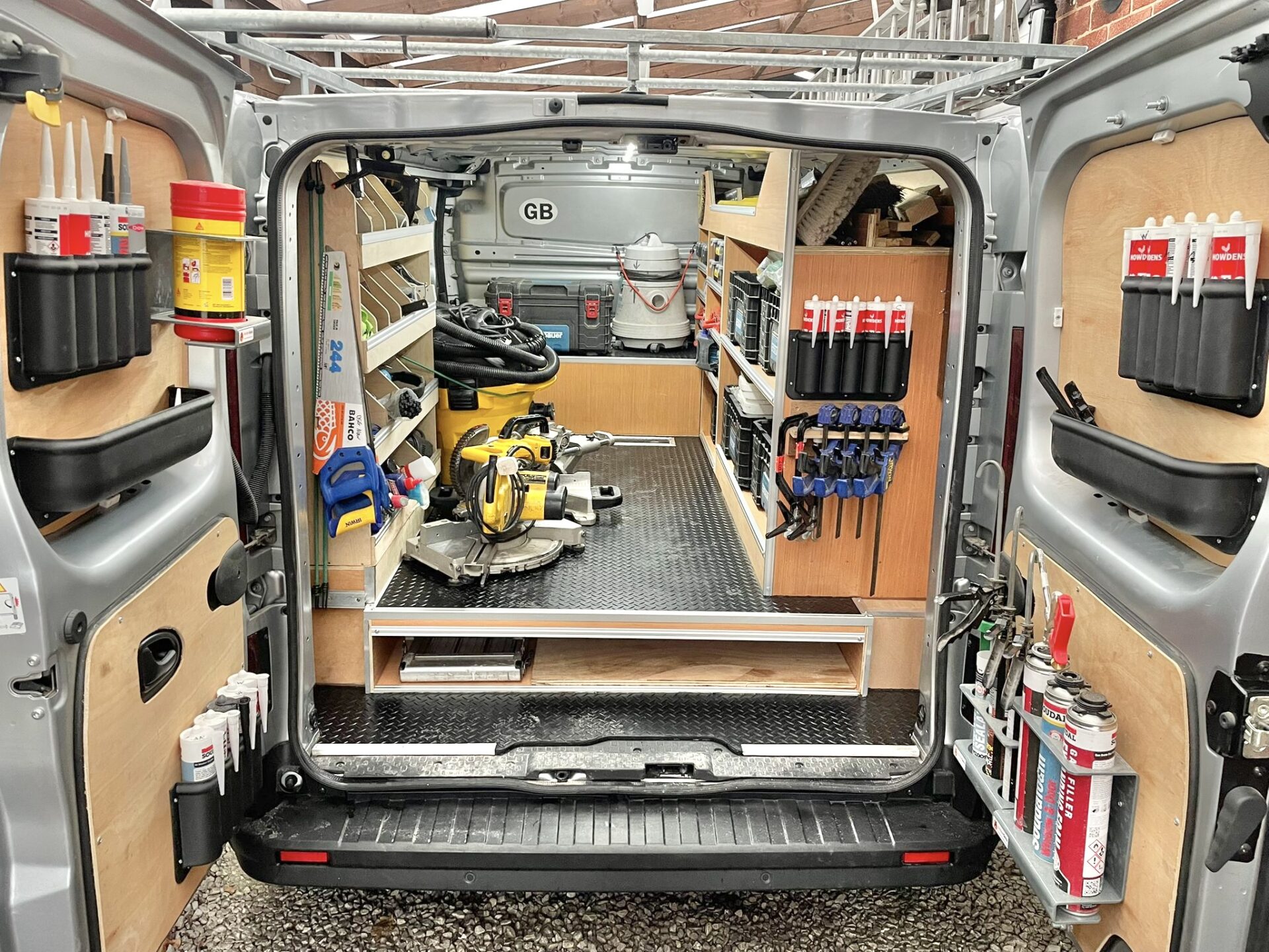 Customised Van Racking & False Floors - Van Fit Solutions