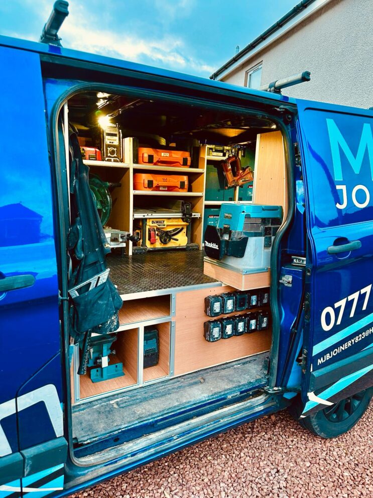 Customised Van Racking & False Floors - Van Fit Solutions