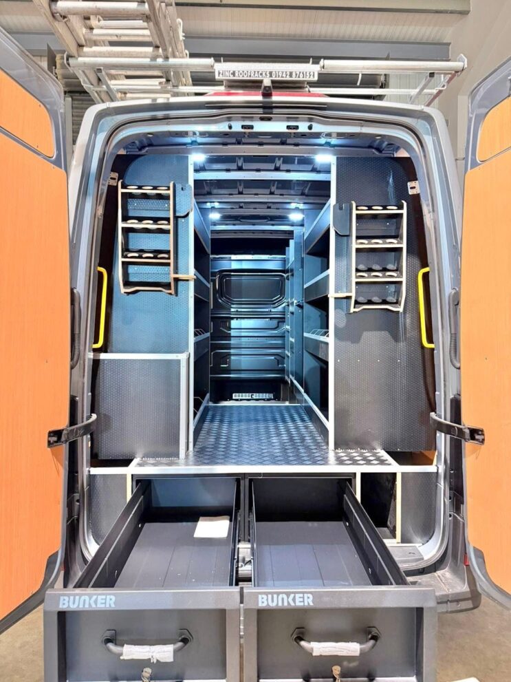 Customised Van Racking & False Floors - Van Fit Solutions